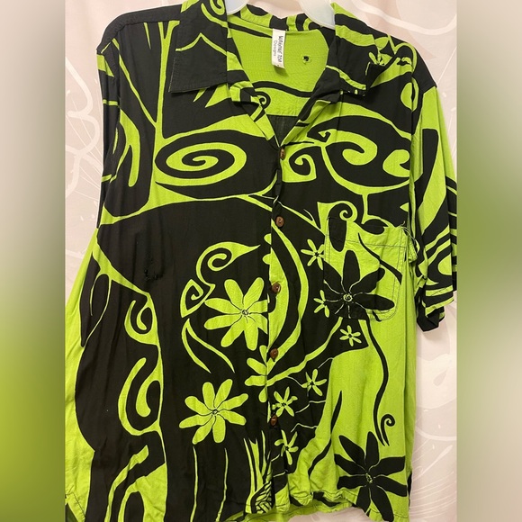 Wahine Toa | Shirts | Mens Small Wahine Toa Aloha Shirt | Poshmark